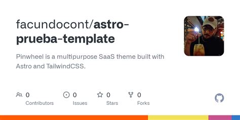 Github Facundocontastro Prueba Template Pinwheel Is A Multipurpose Saas Theme Built With