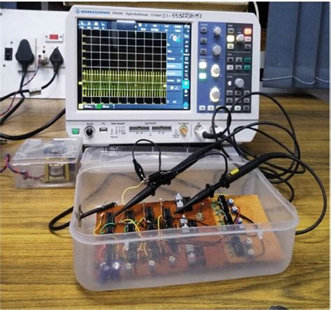 Experimental Set Up Of Four Star Coupled Vdp Oscillators Download