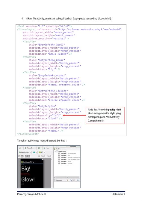 Modul 1 Android Advanced Ui Design Pdf