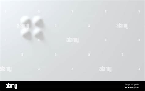 White Convex Background Made Of Anti Aliased Geometry 3d Rendering