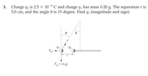 Solved Please Help Me Find The 1magnitude And Sign Of Q1