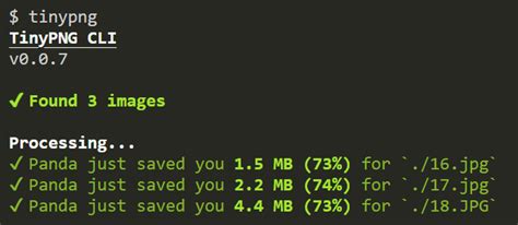How To Use Tinypng Api And Cli To Compress Images On Your Computer