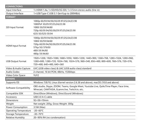 UC2018 SDI HDMI To USB3 1 Gen 1 Capture AVMATRIX