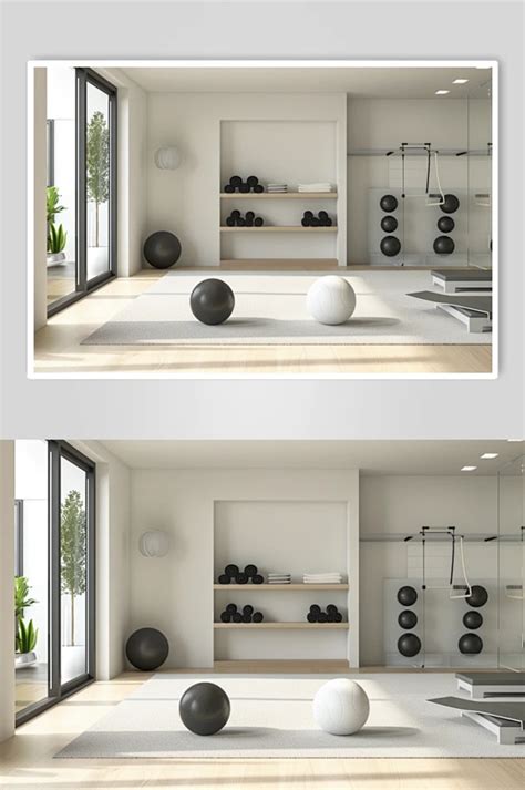 Ai数字艺术健身房图片 花瓣网