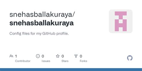 Github Snehasballakuraya Snehasballakuraya Config Files For My Github Profile
