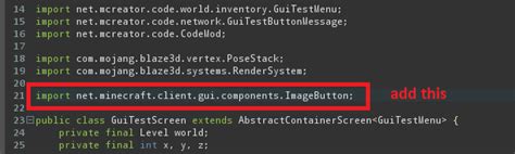 Added Image Buttons To Guis Mcreator