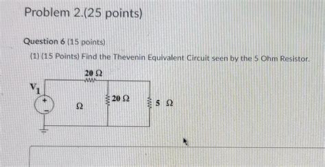 Solved Problem 2 25 Points Question 6 15 Points 1 15