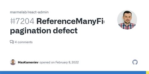 Referencemanyfield Pagination Defect · Issue 7204 · Marmelabreact