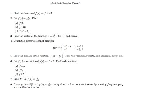 Solved Find The Domain Of F X Squareroot X 2 1 Let