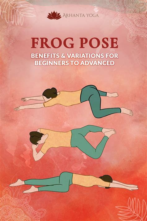Frog Pose Benefits Variations For Beginners To Advanced Yoga Benefits Frog Pose Yoga Hip