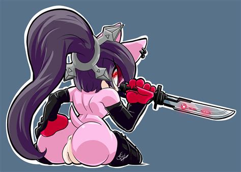 Rule 34 Anthro Anus Ass Dominatrix Elbow Gloves Knife Latex Looking