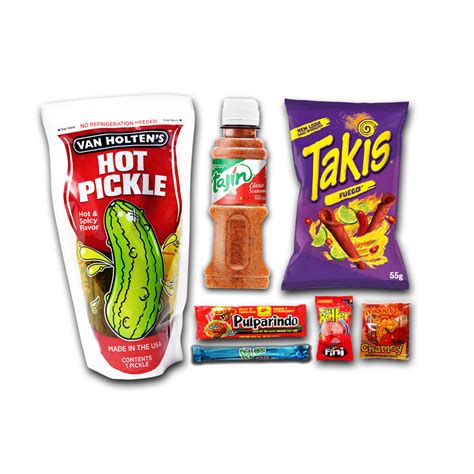 Taki Chamoy Pickle Kit Fruit Roll Ups Fizzy Roll Ups Pulparindo A Tubbees Tuck Shop