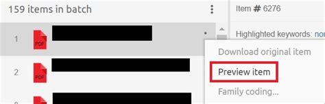 Feature Request Block Preview Visualization On Batch Intella