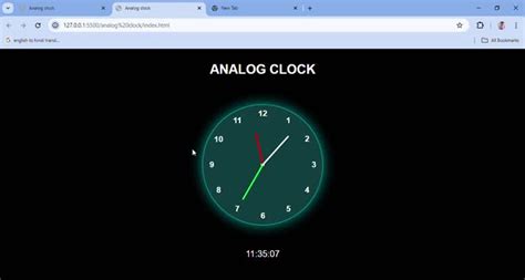Satyam Vishwakarma On Linkedin Html Css Javascript Analogclockartistry