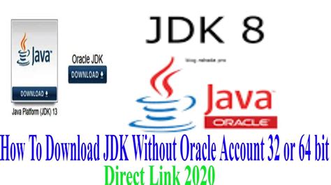 how to download jdk without oracle account youtube