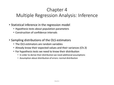 ppt chapter 4 multiple regression analysis inference powerpoint presentation id 8841274