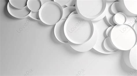 예술적 터치로 최소한의 흰색 종이 원형 레이어 배경의 3d 렌더링 레이어 배경 원형 배경 종이 배경 이미지 Hd 레이어 원형 종이 배경 사진 무료 다운로드