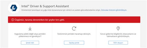 Intel® Driver And Support Assistant Problem Intel Community
