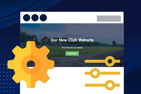 Customize Header Settings Gotsport Club Website Support