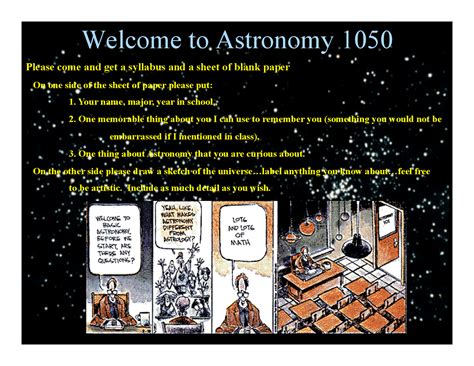 Welcome To Astronomy Lecture Slides Astr 1050 Docsity