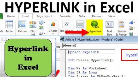 how to use hyper link in excel how to put links in excel excel me