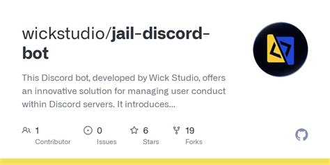 Github Wickstudio Jail Discord This Discord Developed By