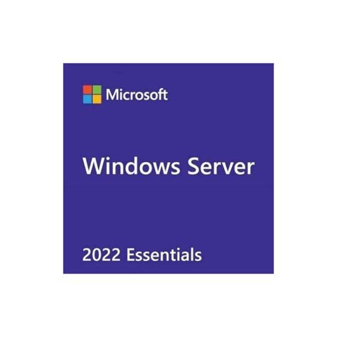 Licencia Microsoft Windows Server 2022 Essentials A Un Precio único