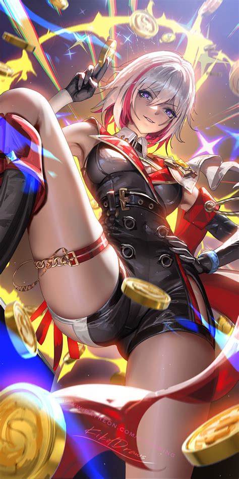 Topaz Honkai And More Drawn By Liang Xing Danbooru