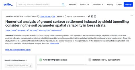 Numerical Analysis Of Ground Surface Settlement Induced By Shield Tunnelling Considering The