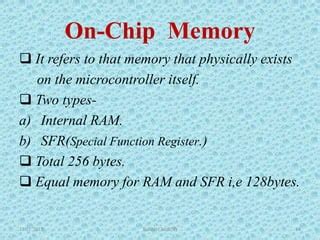 Microcontroller Ppt PPTX