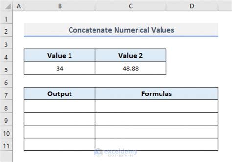 Concatenate Numbers In Excel 4 Quick Formulas Exceldemy
