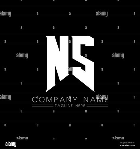NS Letter Logo Design Initial Letters NS Gaming S Logo Icon For Technology Companies Tech