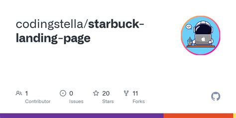 Github Codingstellastarbuck Landing Page