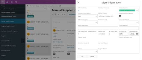 Use Tax Invoice Parameter Ifs Community
