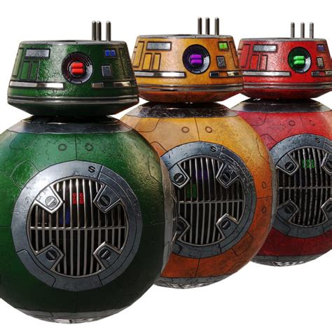 Droid Bb 9e 377637 3d Model Download 3d Model Droid Bb 9e 377637 377637 3d