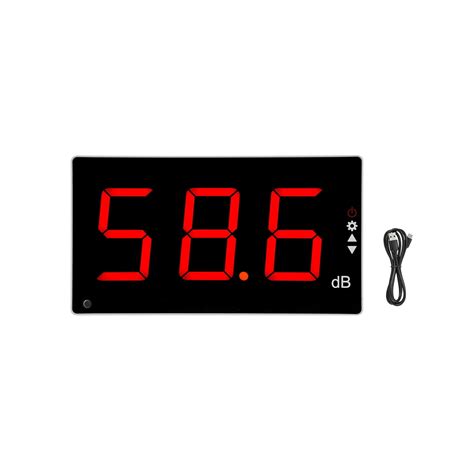 Sound Level Meter With Lar LCD Screen Wall Mounted Digital Sound Level Meter Digital Noise Meter
