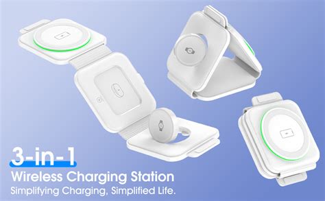 Amazon Com Pocket Wireless Charger For Samsung Android Phone Fast Foldable Travel Wireless