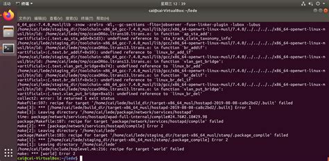 x 编译失败 内核 Issue coolsnowwolf lede GitHub