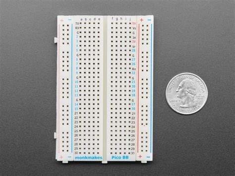 Buy Solderless Breadboard For Raspberry Pi Pico By Monk Makes Ada5422 Adafruit