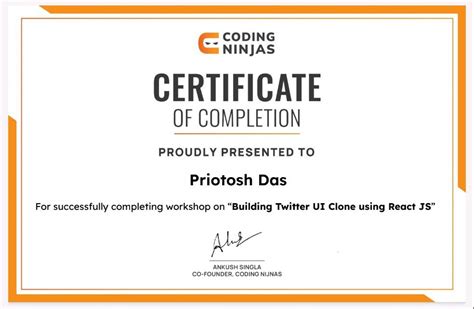 Priotosh Das On Linkedin Codingninjas Building Reactjs Ui
