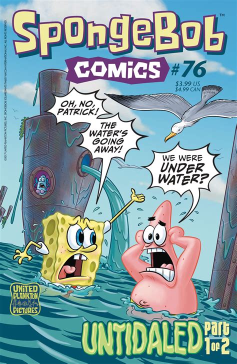 Spongebob Comics 76 Nov171295 Spongebob Comics Spongebob Retro Poster