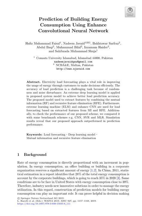 Pdf Prediction Of Building Energy Consumption Using Enhance