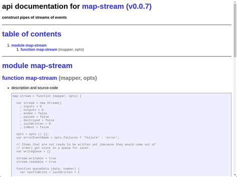 Github Npmdocnode Npmdoc Map Stream