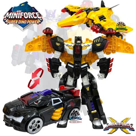 Miniforce Agent X Super Dino Power Tyranno Lightning Robot Dinosaur Mini Force Dino Power Series