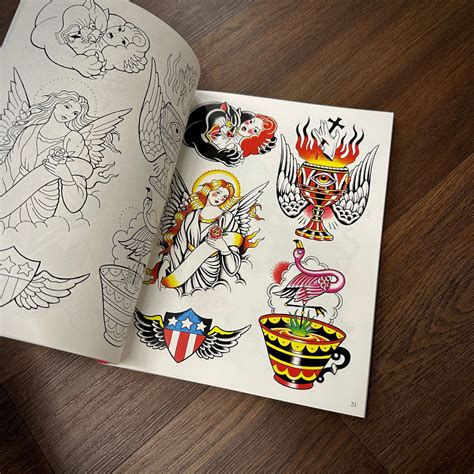 Official Tattoo Brand Assorted Designs Vol5 Tattooflashcollective