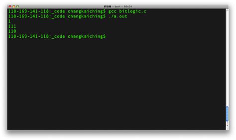 程式語言教學誌 Fb Youtube Pydoing C 語言快速導覽 位元運算
