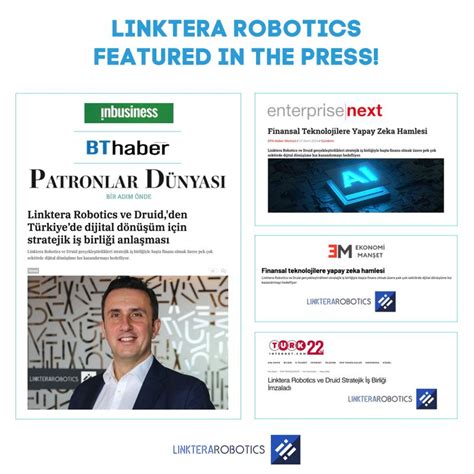 Linktera Linkedin‘de Linkterarobotics Druid Automation Ai Chatgpt