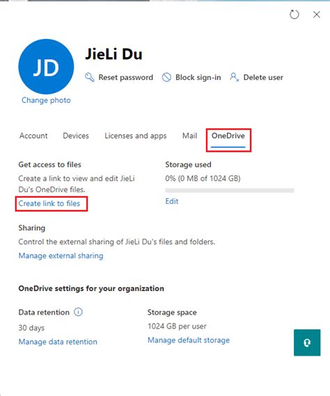 Managing Users Onedrive Microsoft Qanda