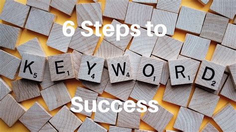 6 steps to keyword success alternativetechnology