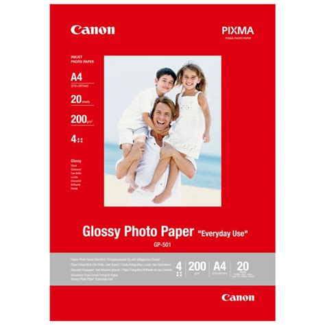 Canon Gp 501 A4 Blankt Fotopapper 100 Ark Elgiganten